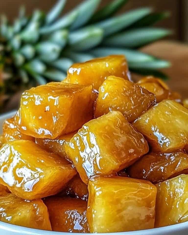Homemade Pineapple Cowboy Candy – Sweet Snack Recipe - FenRecipes